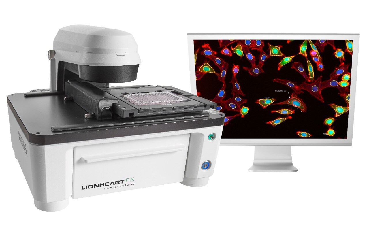 Imageur de cellules vivantes automatisé Lionheart™ FX avec microscopie ...
